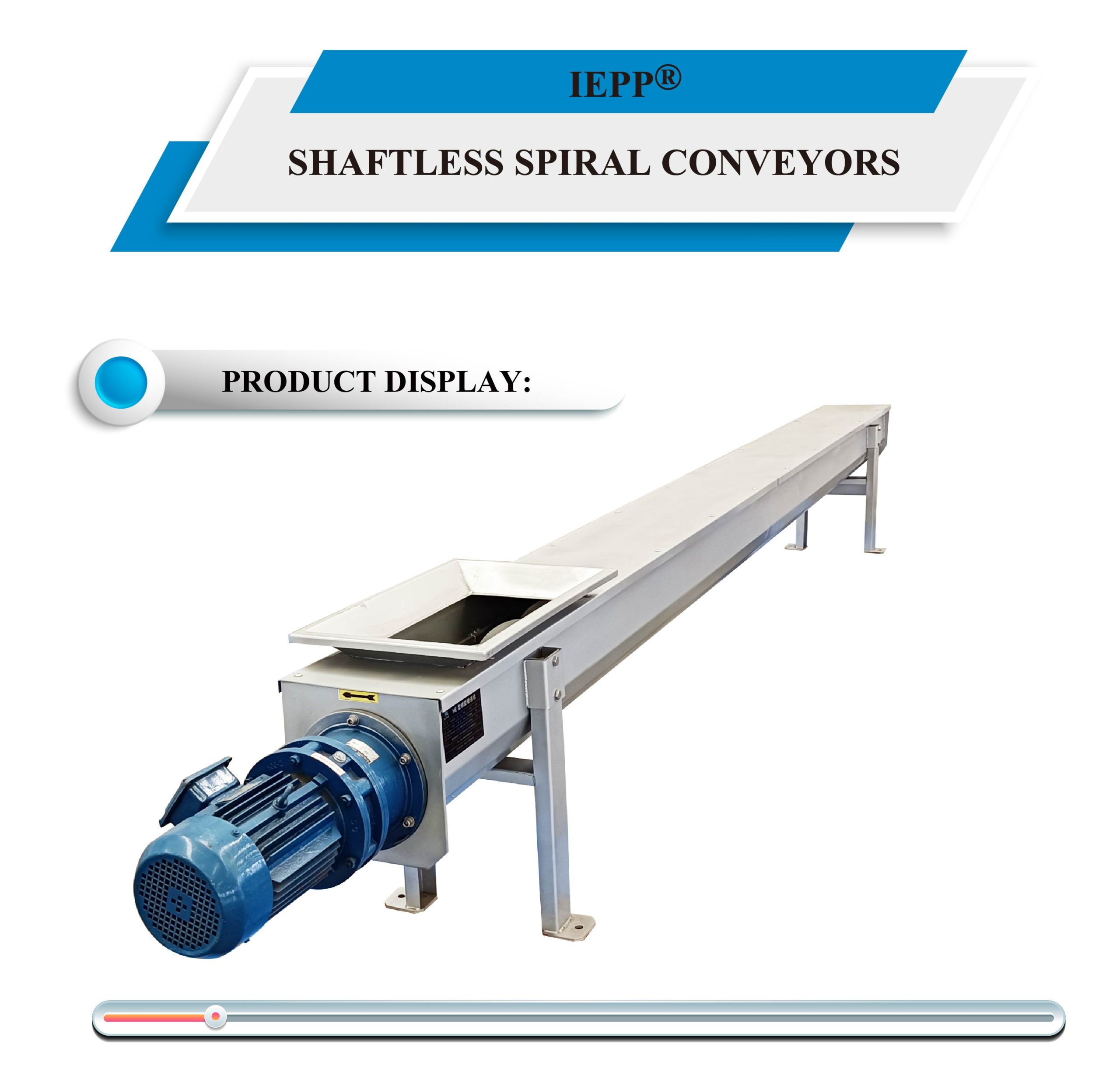 Shaftless Spiral Conveyor - Dissolved air flotation,Sewage treatment ...