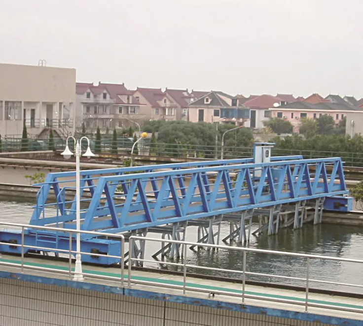 Longitudinal Vacuum Scraper Bridge - Dissolved air flotation,Sewage ...