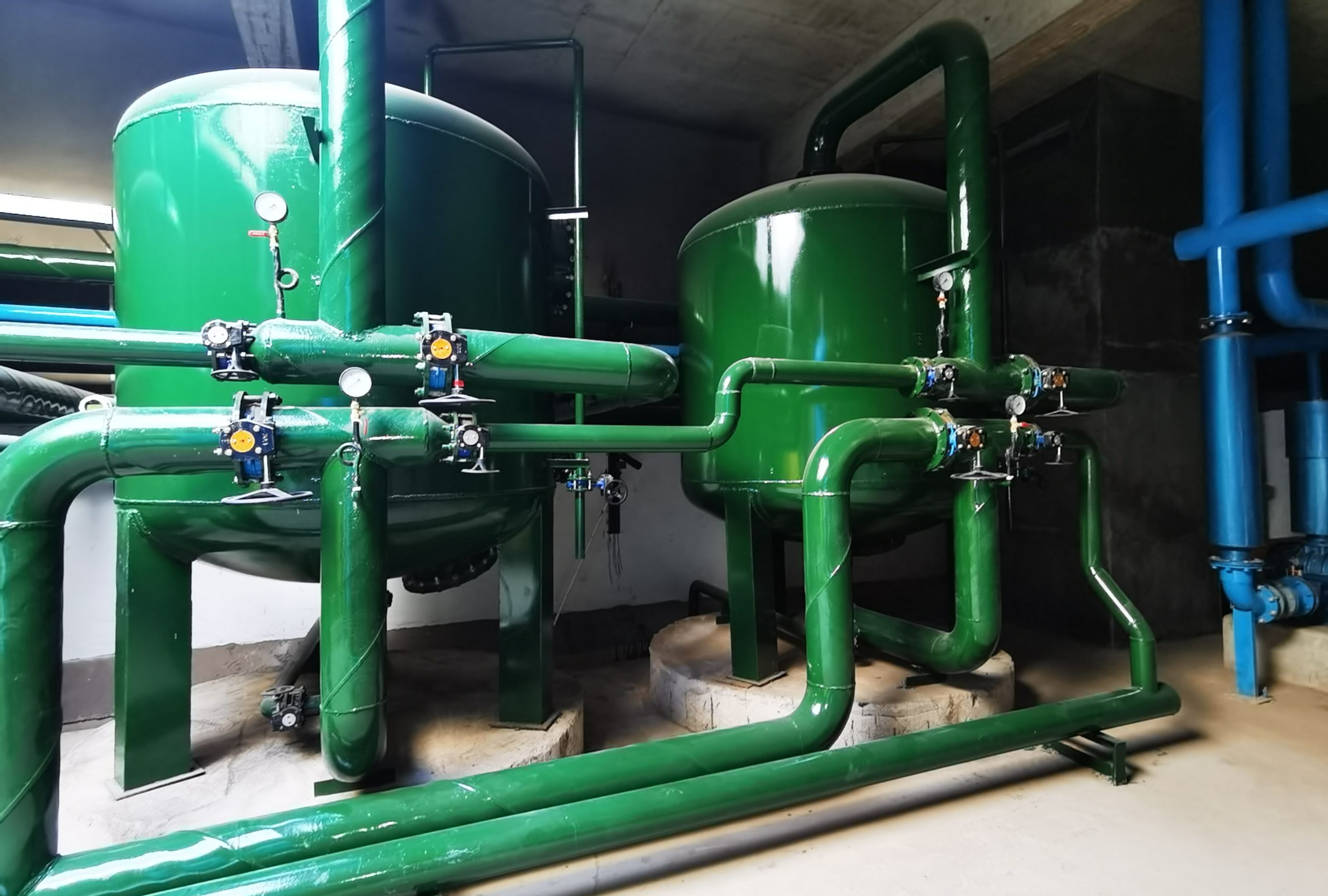 The principle of industrial sand filter - Dissolved air flotation ...